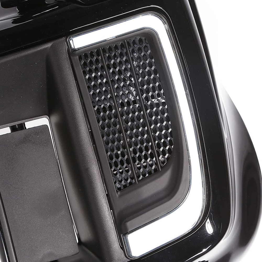 Doxmall 2Pcs LED Running Light Turn Signal Lower Fairing Grills ...