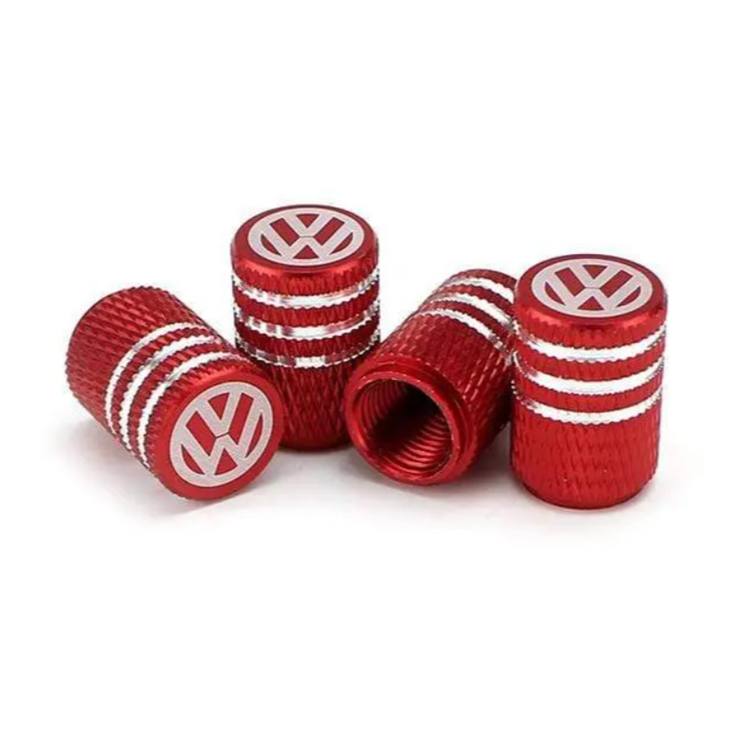 Volkswagen Logo Tire Valve Caps VW valve stem caps with Blue Red Black ...