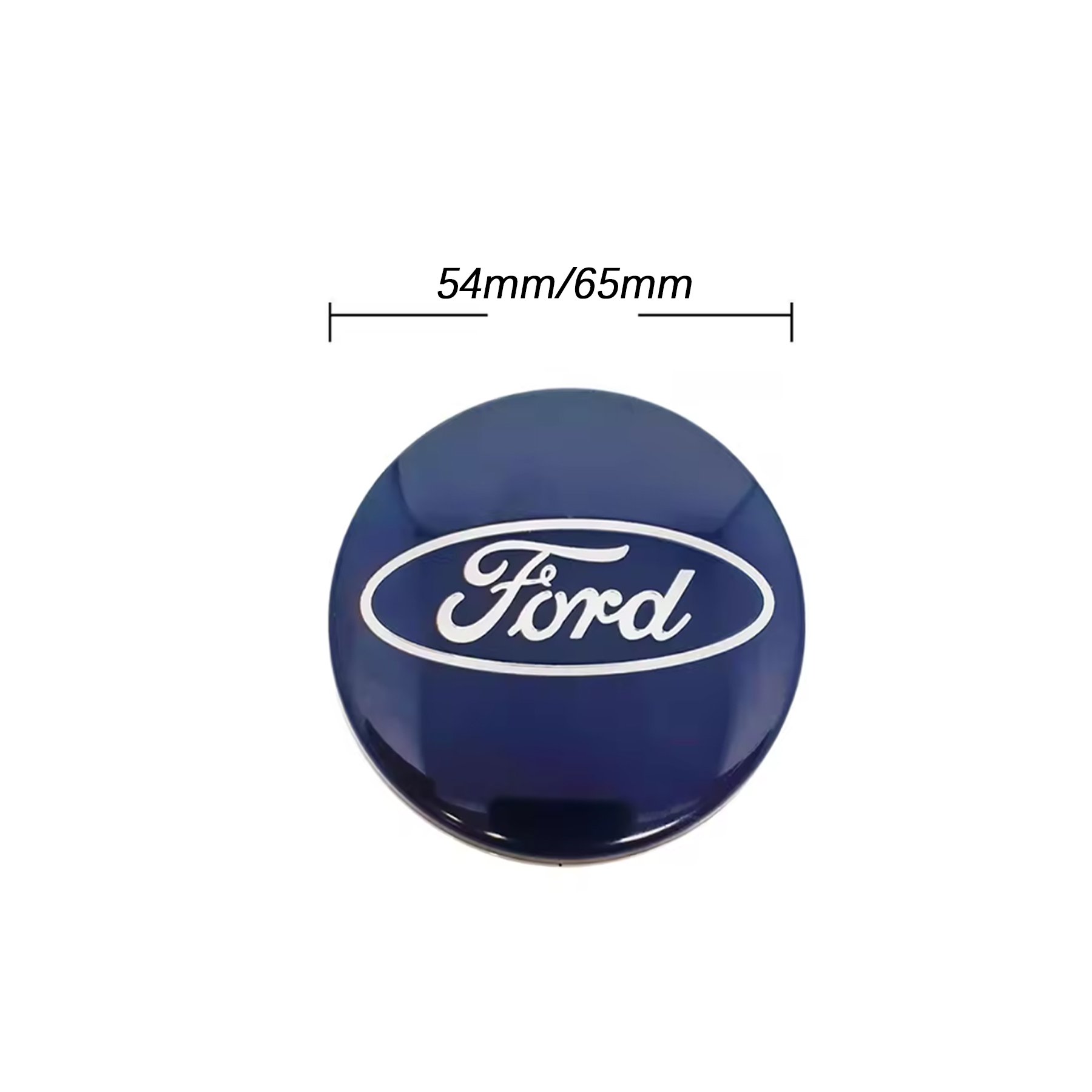 Ford Logo Emblem Badge Wheel Center Hub Caps 54mm/65mm Suitable for ...