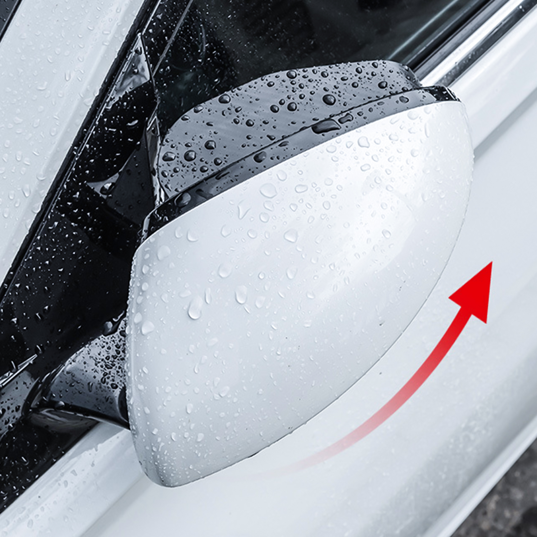 Volkswagen Logo Rain Eyebrow & Blind Spot Mirrors for car Adjustable ...